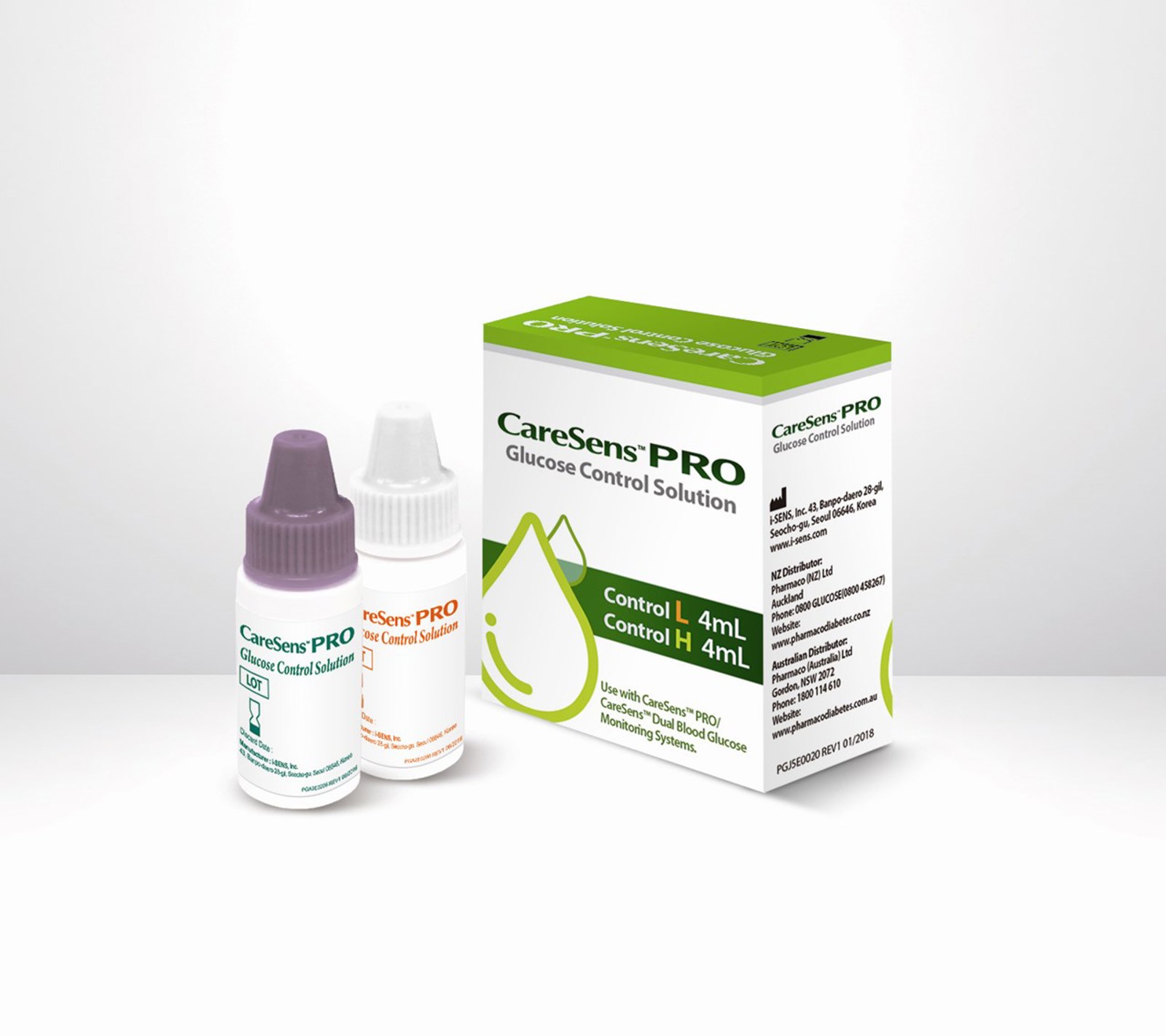 CareSens PRO Control Solution | Pharmaco Diabetes